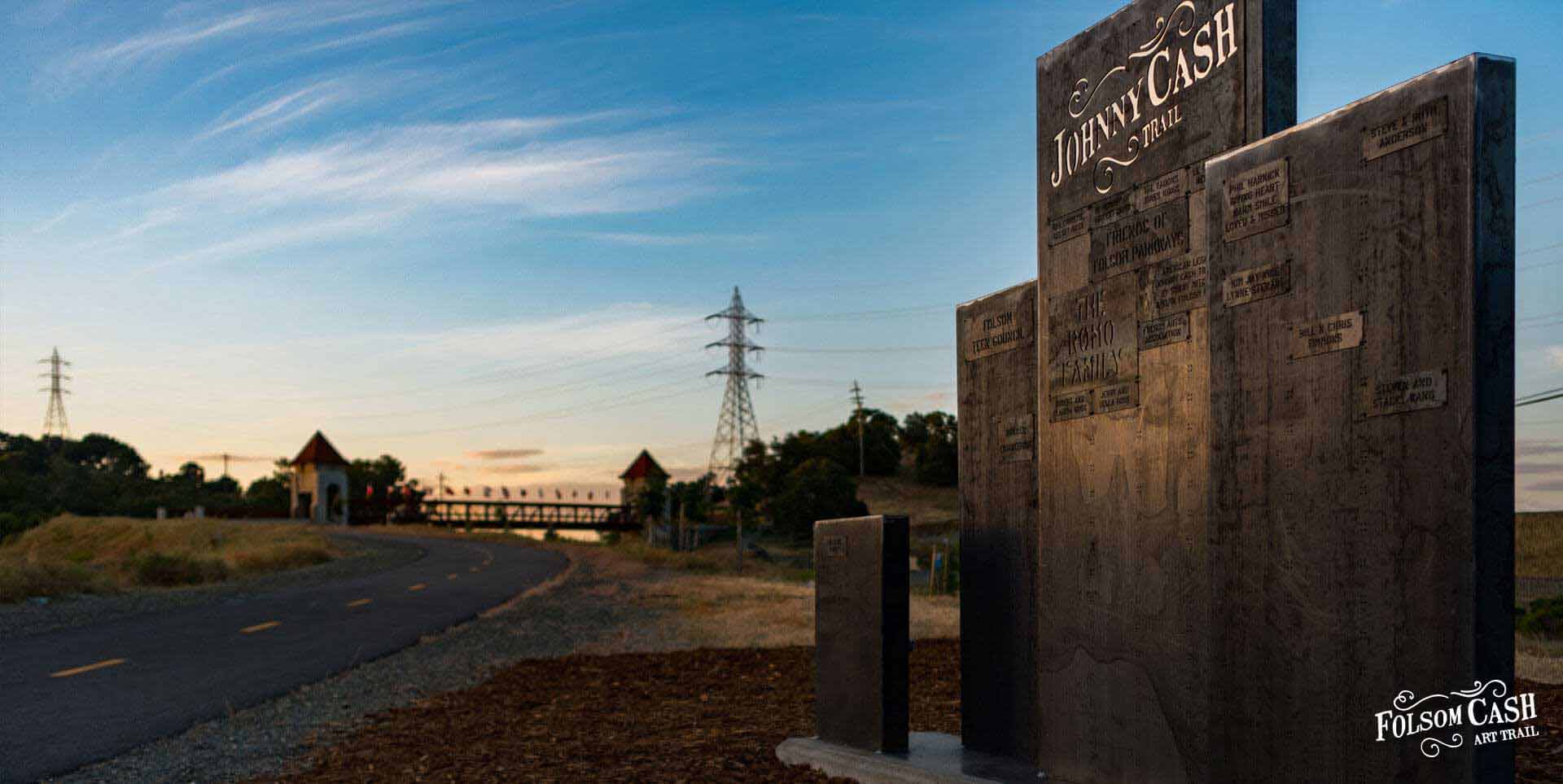 Folsom’s Johnny Cash Trail Installs Donor Wall to Honor Trail Sup